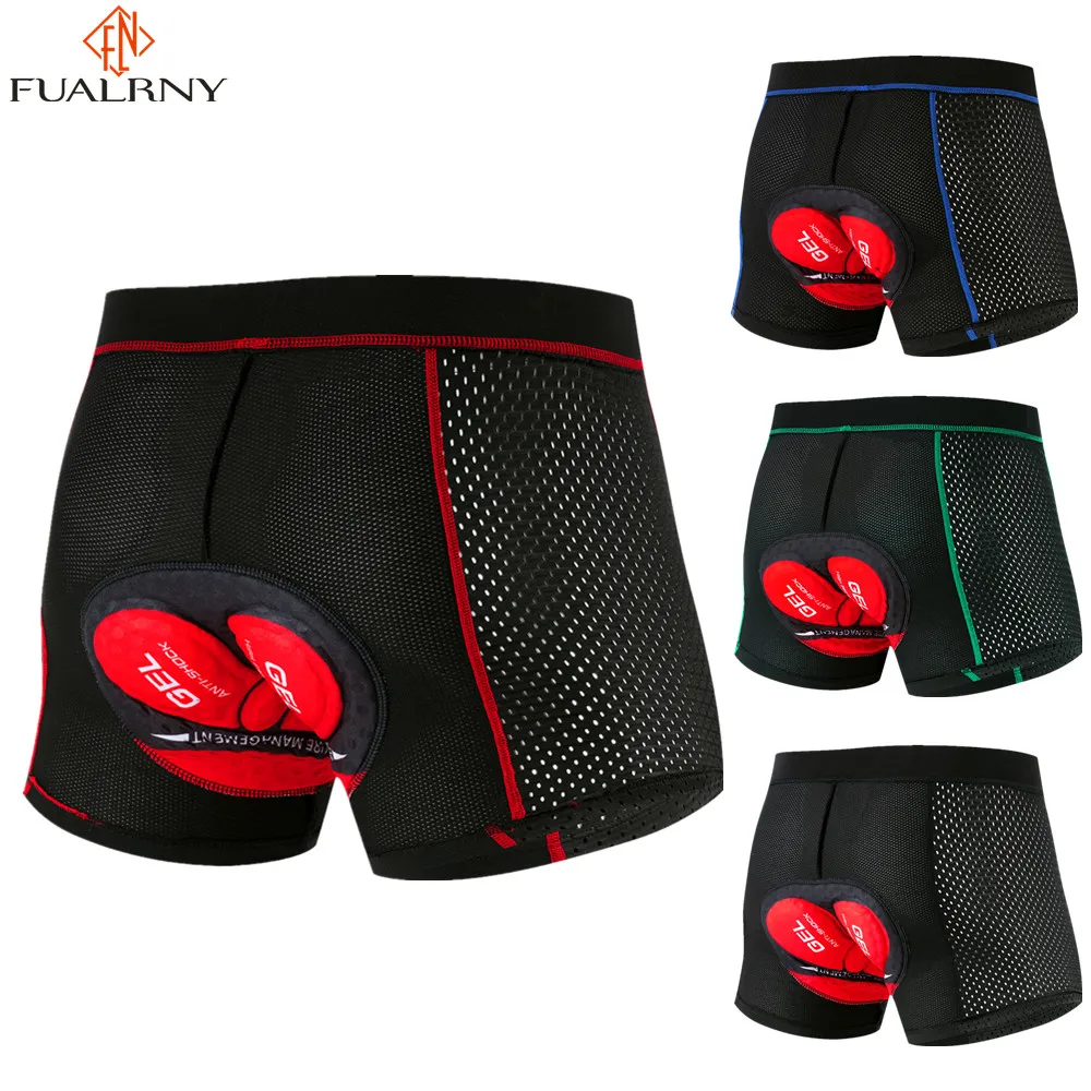 Short-de-cyclisme-pour-homme-sous-v-tement-avec-gel-5D-baume-rembourr ...