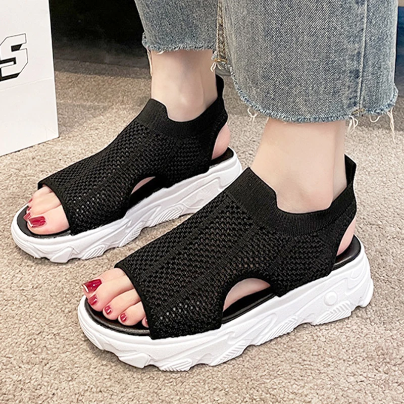Breathable Women Sandals Lightweight Summer Female Sandals Outdoor Anti ...