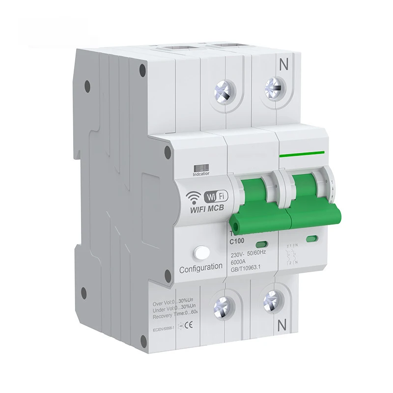 2P-125A-Remote-Control-WiFi-Smart-Circuit-Breaker-Electric-Switch-MCB ...