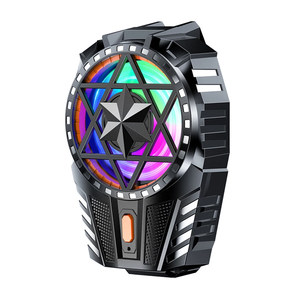 Mobile-Phone-Radiator-with-RGB-Light-Mobile-Phone-Game-Cooler-3-Speed ...