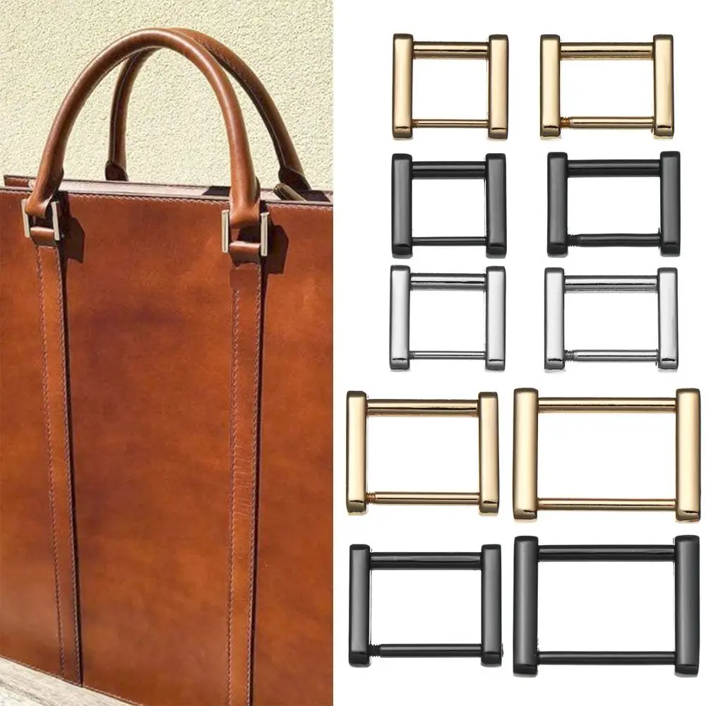 Metal-Buckle-Strap-Connector-for-Leather-Craft-Bag-Strap-Belt ...