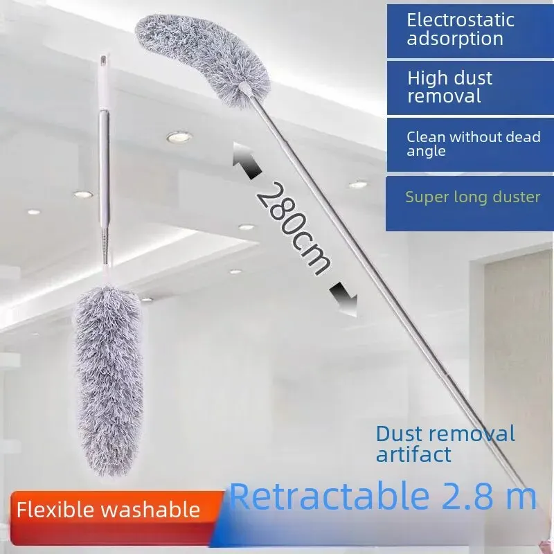 Multi-functional-Extendable-Long-Handle-Fiber-Duster-Bendable-Dust ...