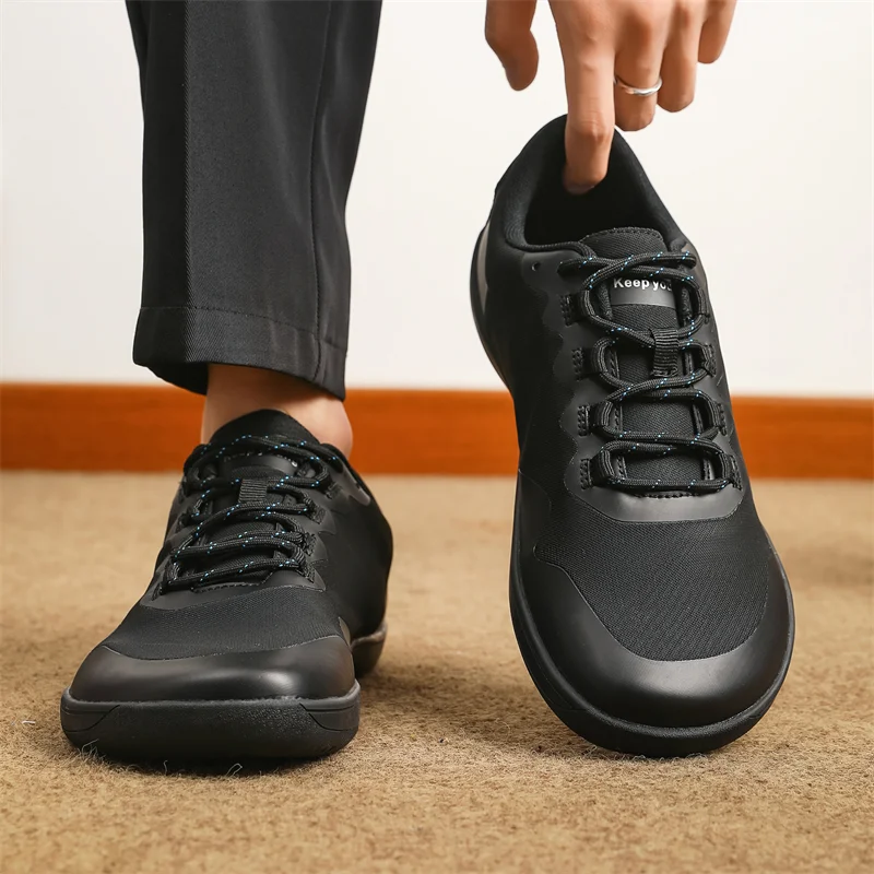 New-couple-wide-toe-shoes-breathable-mesh-men-s-barefoot-wide-toe-shoes ...