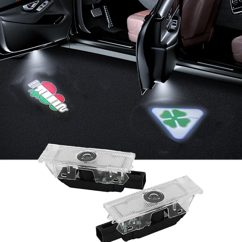 2PCS-Car-Door-Welcome-Courtesy-Decorative-Lights-Laser-Ghost-Projector ...