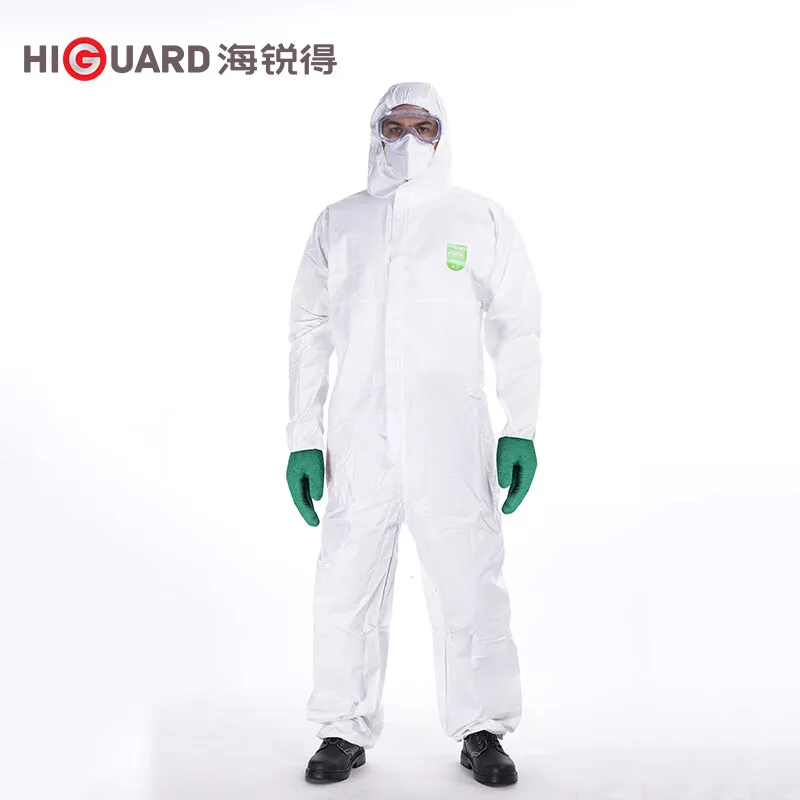 Hairuide-hg-6920-c-capped-one-piece-50g-breathable-protective-suit-smms ...