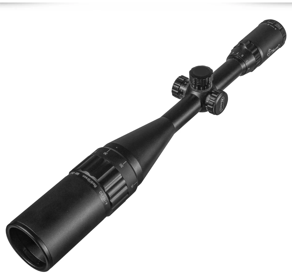 NSIRIUS 4-16X50 AOE Precision Optics Red & Green illuminated Mil Dot ...