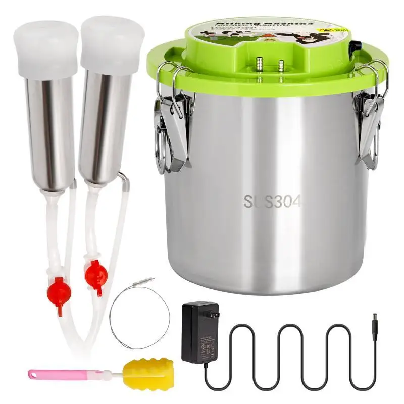 10L/12L Cow Milking Machine Sheep Milking Pump Automatic Milking Farm ...