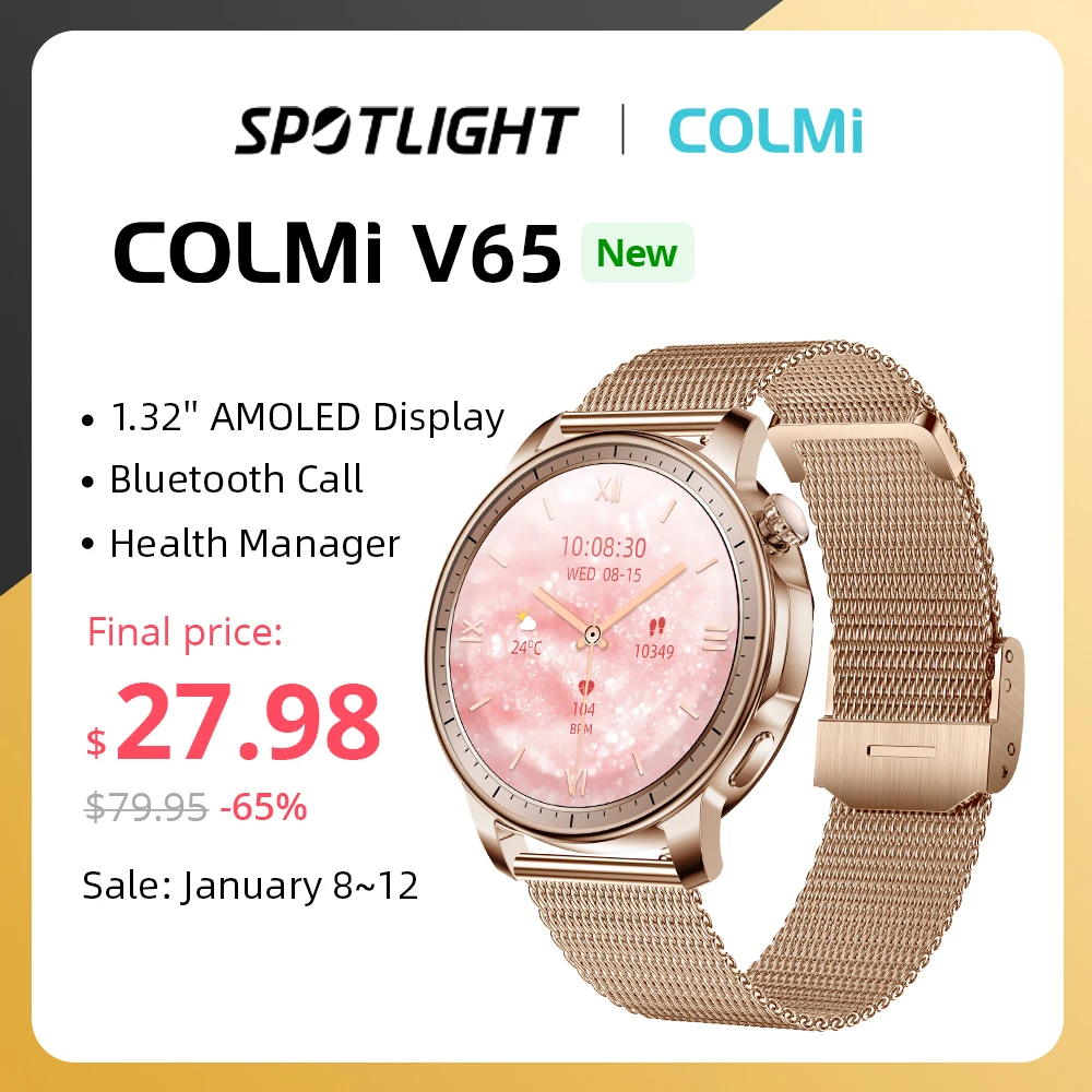 COLMI-V65-Smartwatch-Women-1-32-inch-AMOLED-Bluetooth-Call-Smart-Watch ...