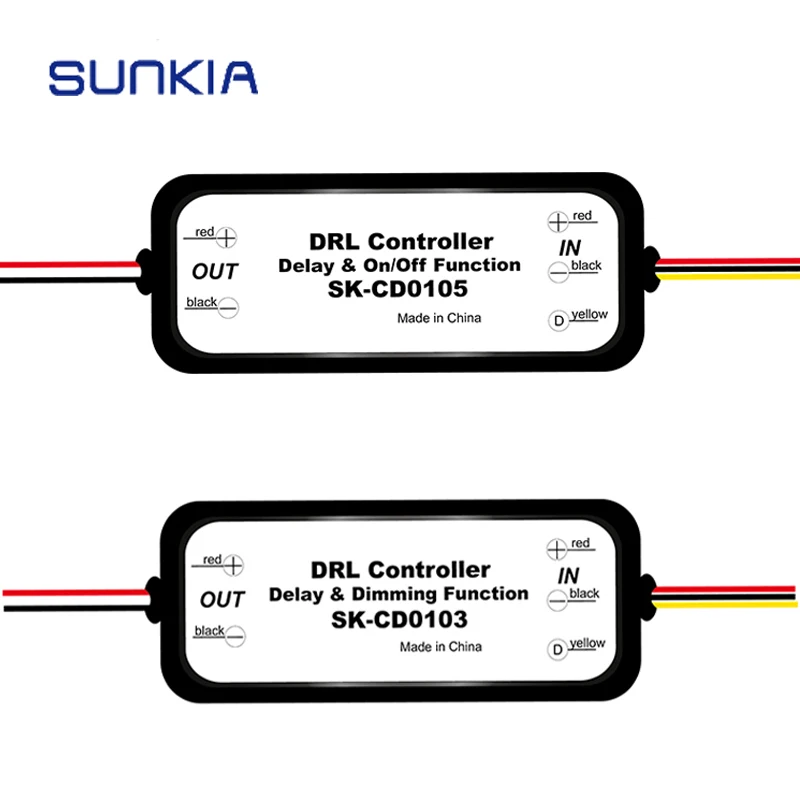 SK-CD0103-SK-CD0105-DRL-Controller-Daytime-Running-Light-Relay-Harness-12-18V-Fog-Light ...