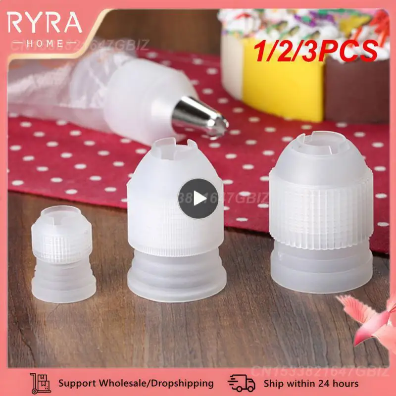 1-2-3PCS-Plastic-Decorating-Mouth-Converter-Adapter-Confectionery ...