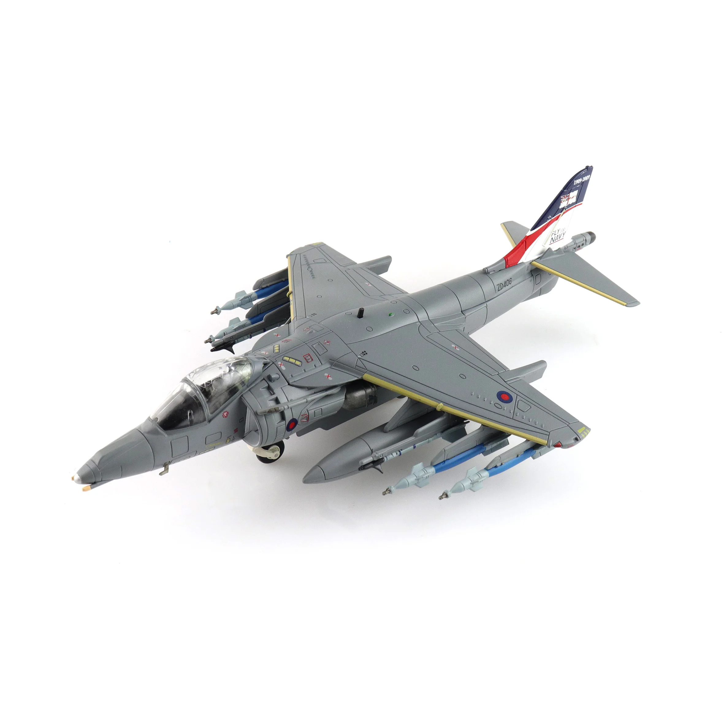 HA2652 1/72 Royal Navy Harrier GR.9 ZD406 Fighter Model 2009 Alloy ...