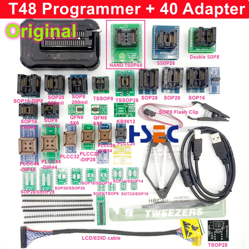 Newes-Original-T48-programador-XGecu-TL866II-Plus-3G-usb-universal ...