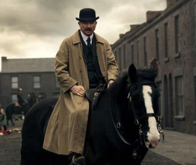 Pointy-Blind-Inspector-Twill-Cotton-Khaki-Mid-Length-Trench-Coat-YUTU ...