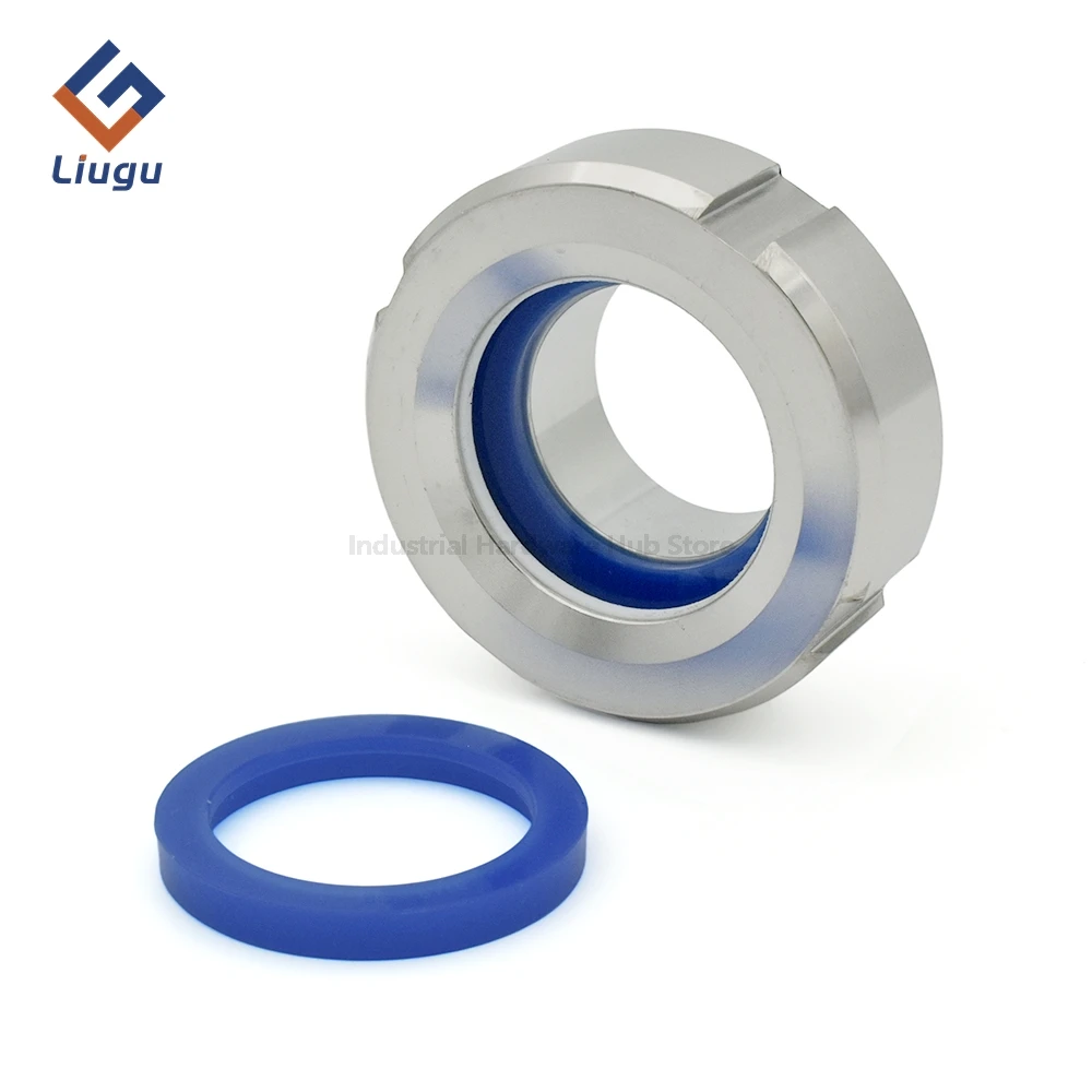 2/5/10Pcs Sanitary SMS Union Blue Silicone Gasket Ring, 19/25/32/38/51 ...