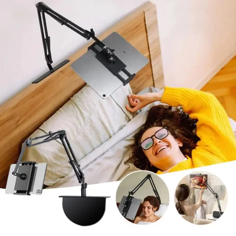 Retractable-Hidden-Bedside-Phone-Tablet-Holder-Lazy-Phone-Holder-360 ...