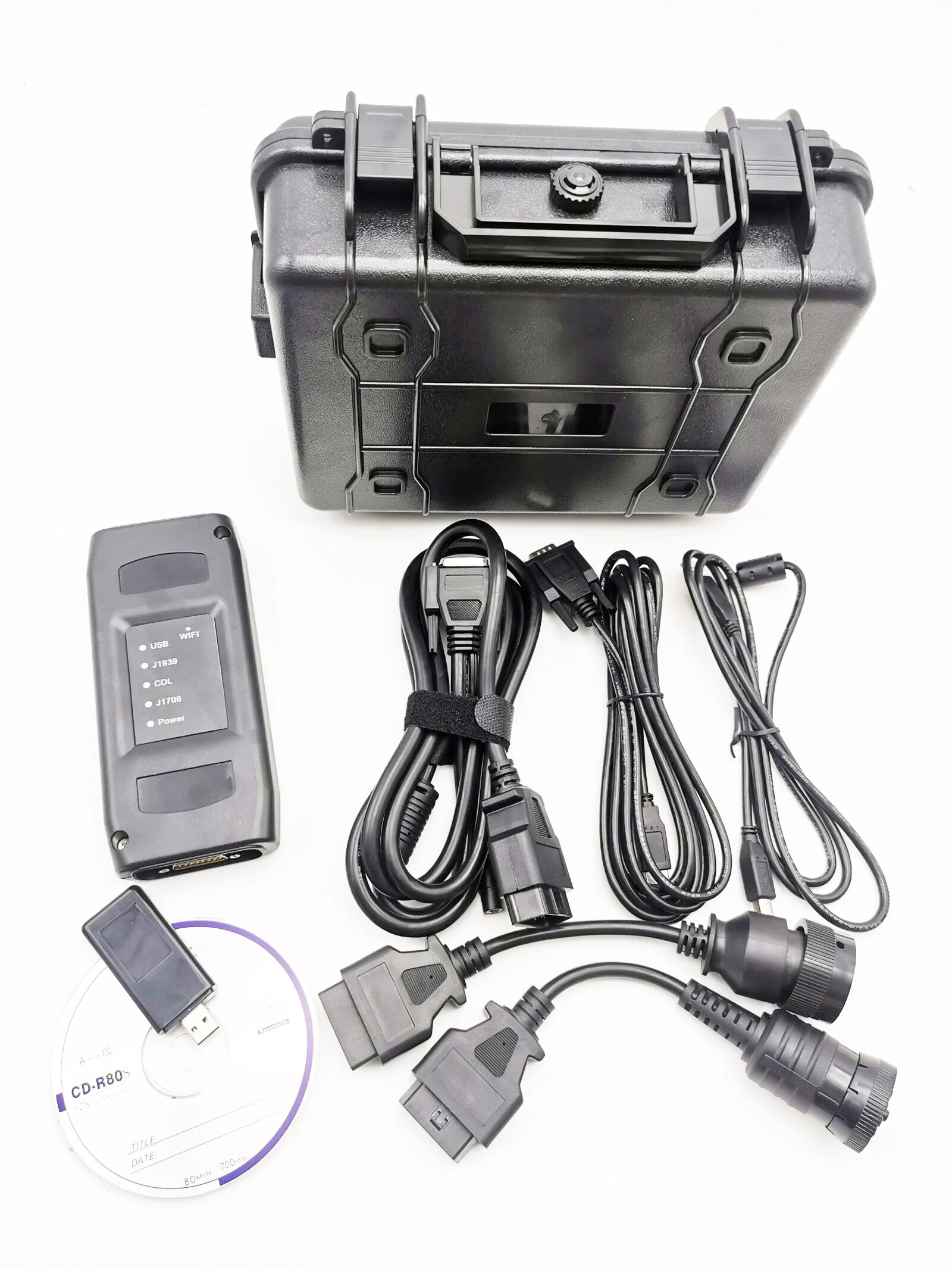 Heavy Duty Scanner CAT ET3 V2022A Wireless Adapter III Truck Diagnostic ...