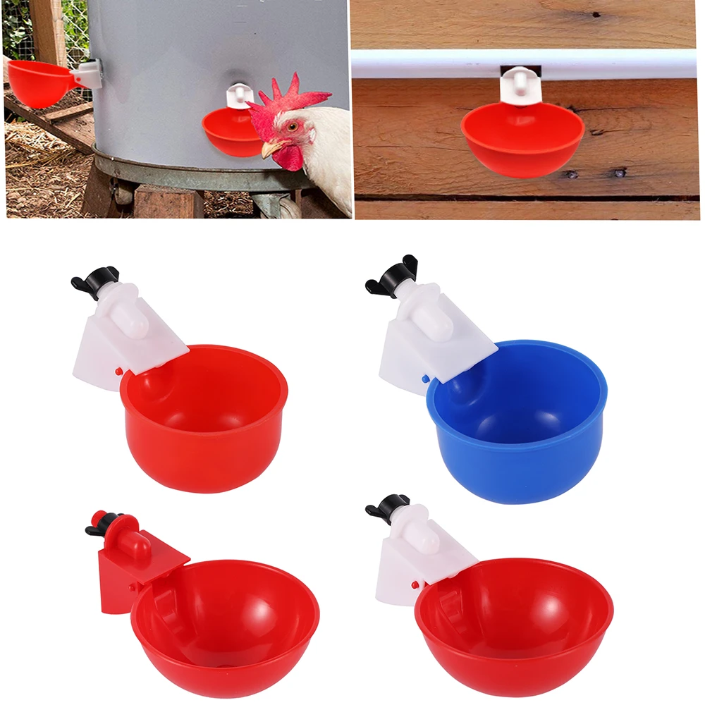 Automatic Chicken Drinker Bowl Duck Drinking Cup Chicken Feeder Plastic ...