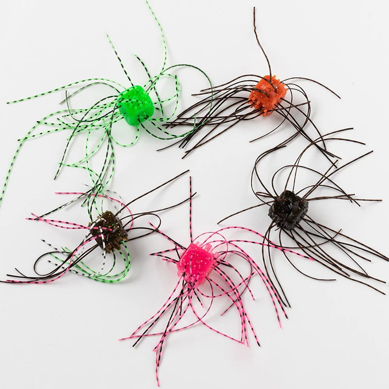 5pcs-lot-Power-Secret-Soft-Fishing-Lure-Dice-Rubber-Handmade-Diy-Set ...