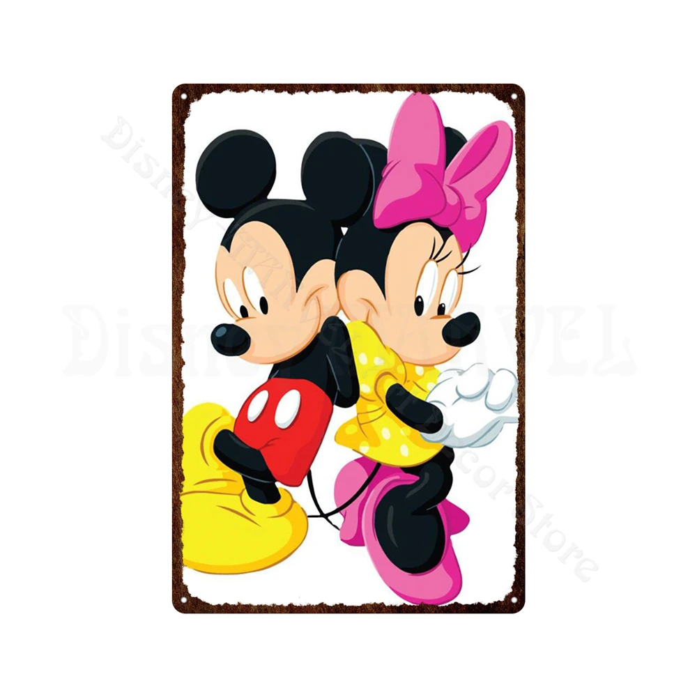 Mickey And Minnie Mouse Vintage