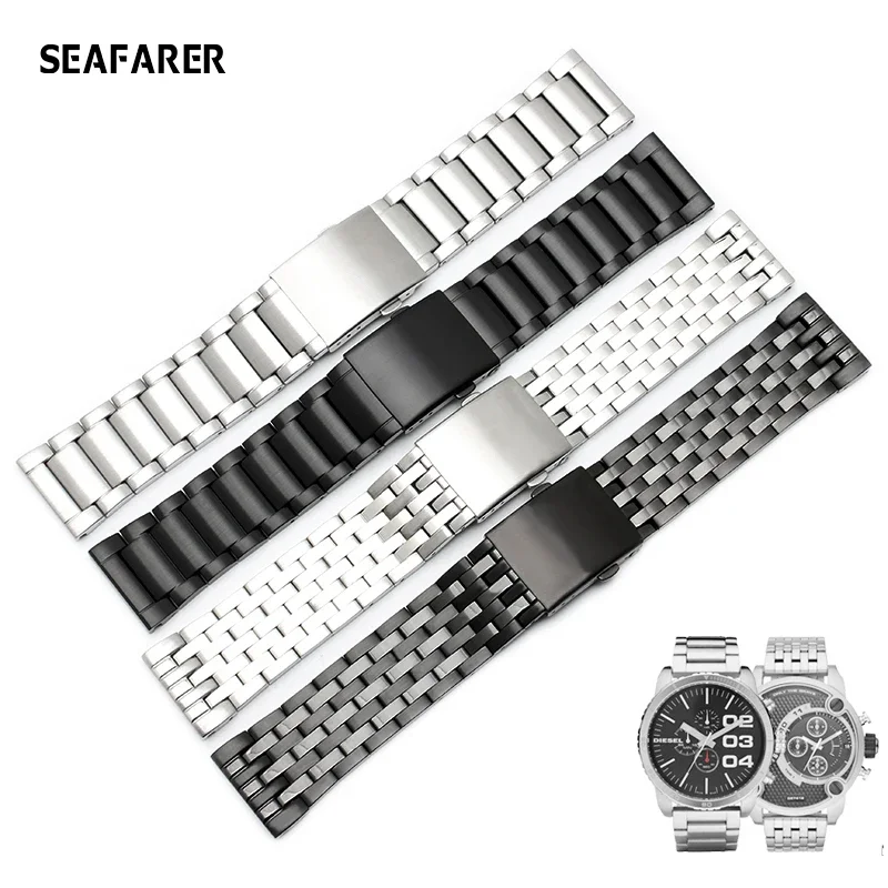 Fit-diesel-DZ4316-DZ7395-DZ7305-DZ7330-4358-watch-24mm-26mm-28mm-30mm ...