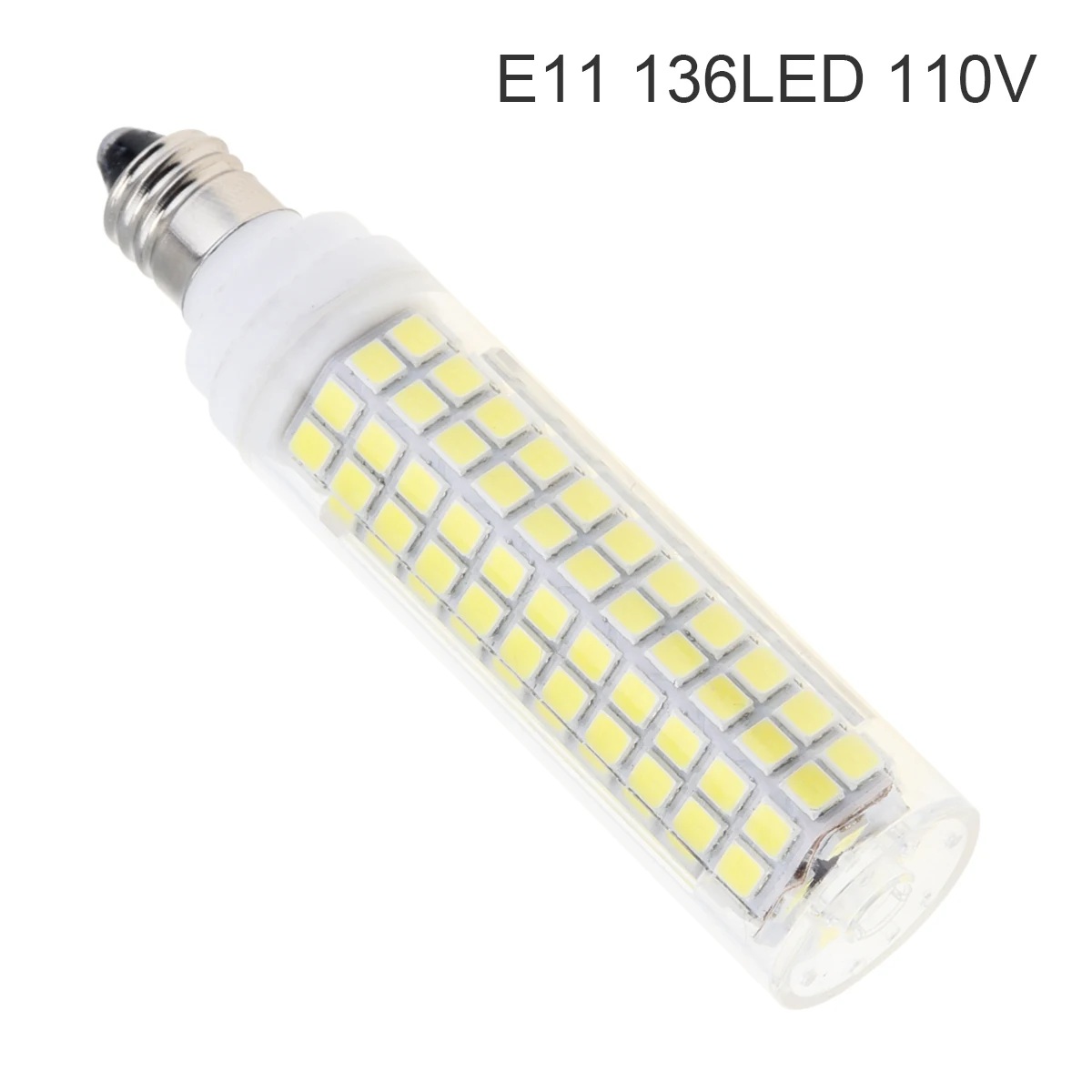 Dimmable-E11-LED-Bulb-Light-15W-110V-White-Warm-White-136-LEDs-2835-SMD ...