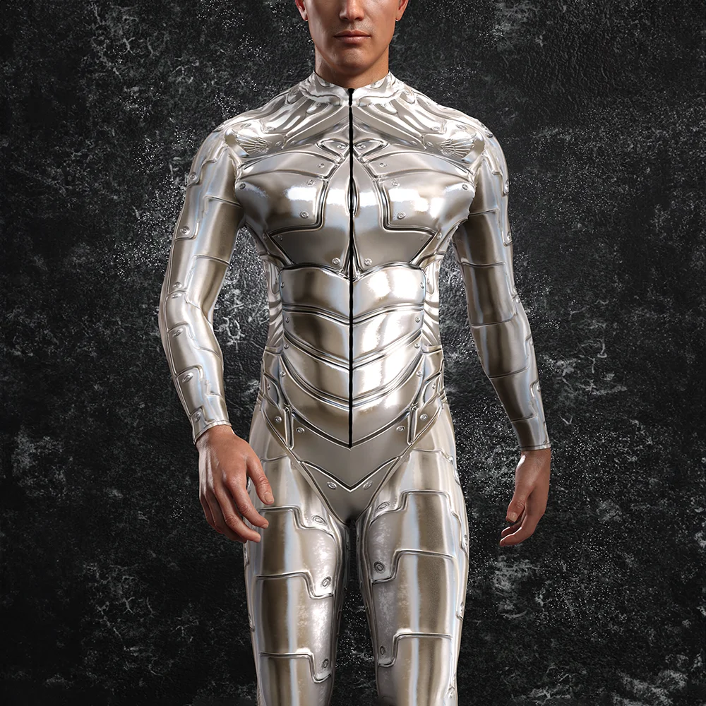 You Re My Secret Halloween Cosplay Women Men Robot Steampunk 3d