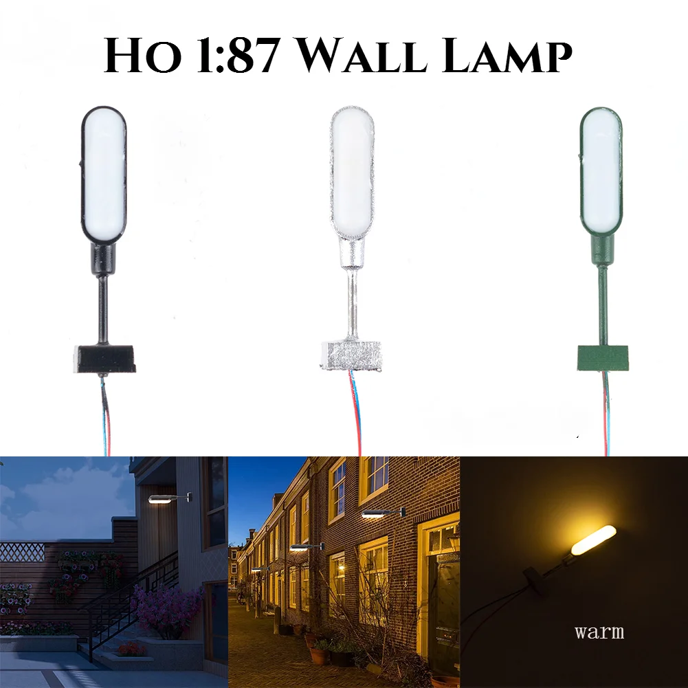 Doll House Lights HEALLILY 6pcs Mini Street Light Model Model Railway ...