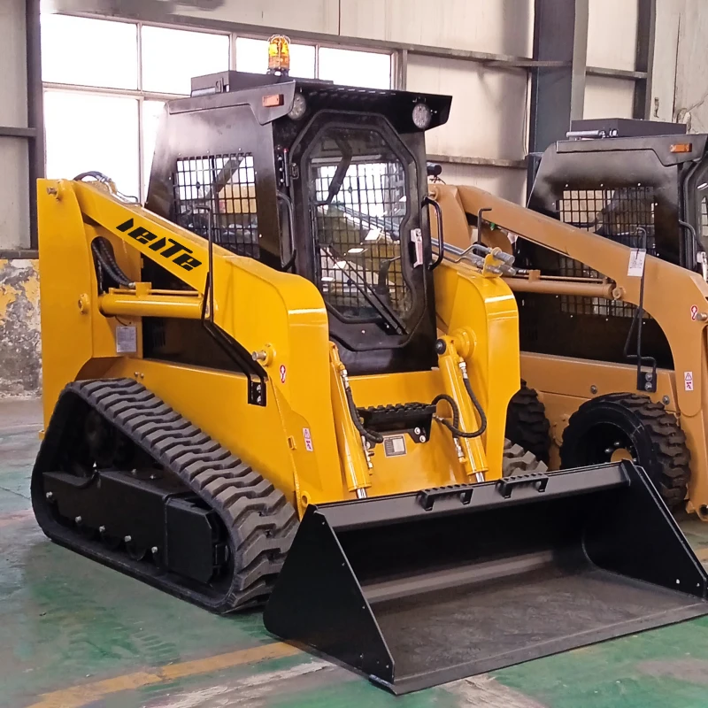 LEITE Powerful 60hp 850kg skid steer loader with hammer attachments ...