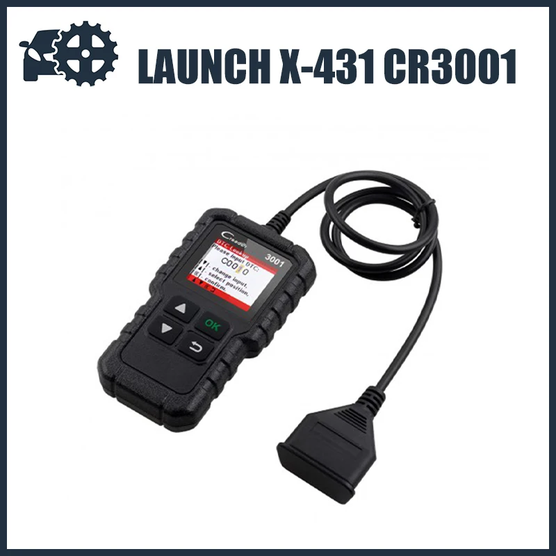 Launch Creader 3001 Escaner Automotriz Obd2, 44% OFF