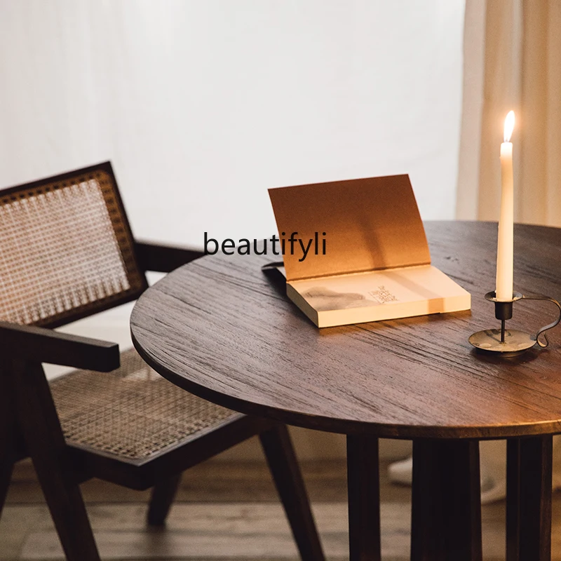 Quiet Style Dining Table B & B Restaurant Vintage Furniture Teak Solid ...