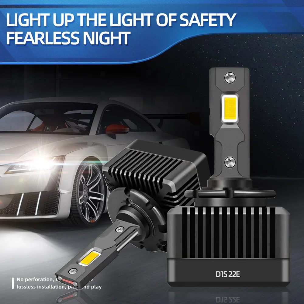 D1S-LED-Headlight-Canbus-HID-D2S-D3S-D4S-D5S-D8S-Auto-Bulb-110W-40000LM ...