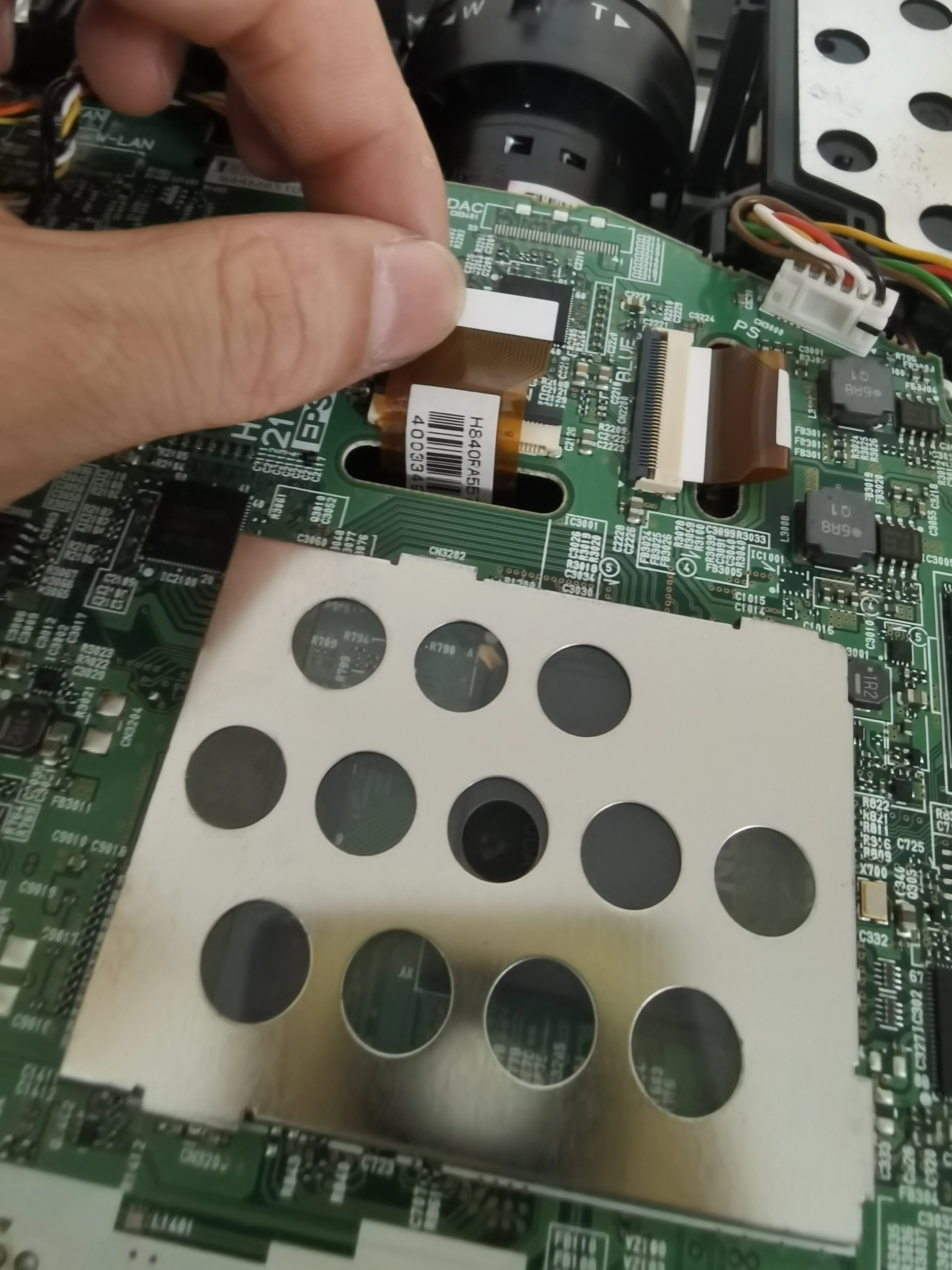 H840-LCD-Panel-Prism-Projector-Whole-Block-For-Epson-EB-W41-EB-W05-EB ...