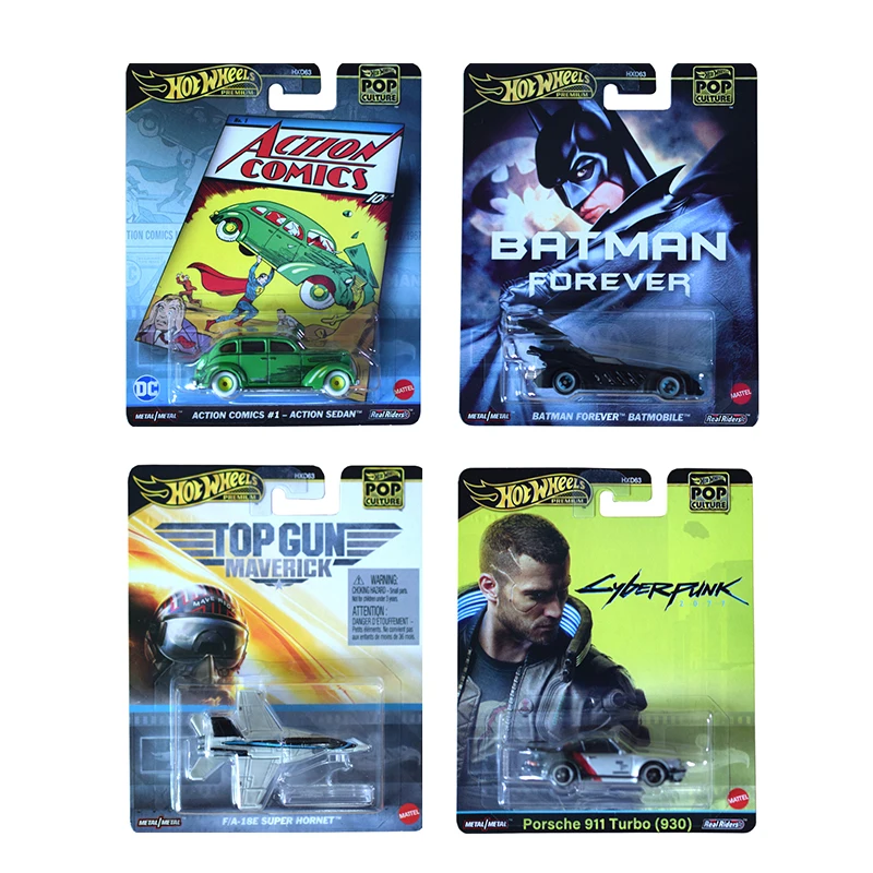 Mattel-Hot-Wheels-1-64-Pop-Culture-2024-Mix-6-HXD63-F-Porsche-911-Turbo ...