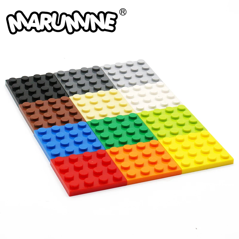 Marumine 4x4 Dots Baseplate 10PCS Buiding Blocks 3031 DIY Classic ...