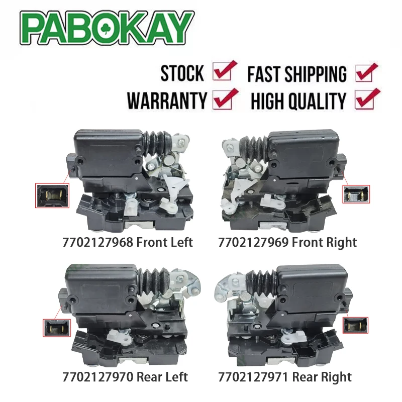 Front-Rear-Left-Right-Door-Lock-Actuator-Mechanism-for-Renault-R19-R21 ...