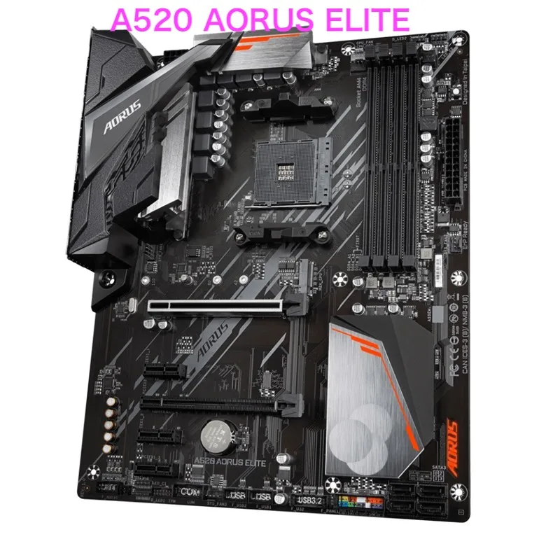 Gigabyte A520 AORUS ELITE Motherboard unterstützt Ryzen 3. Generation ...