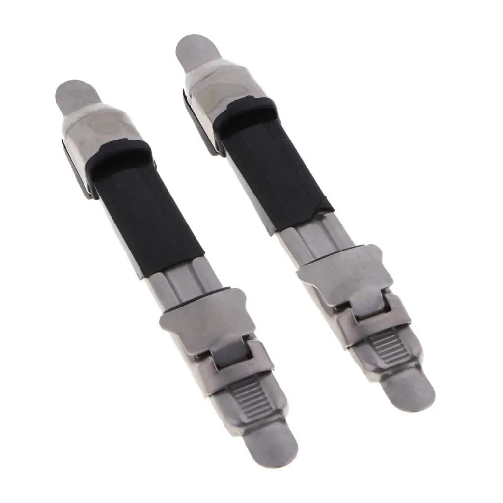 MagiDeal-asiento-de-carrete-de-pesca-de-Metal-2-piezas-poste-de-Clip-de ...