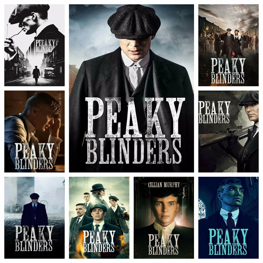 2026 New Peaky Blinders 5D DIY Diamond Painting Kit Diamond Embroidery ...