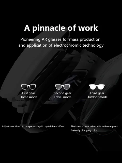 XREAL Nreal Air 2 Pro Smart AR Glasses HD 130 Inches Space Giant Screen ...