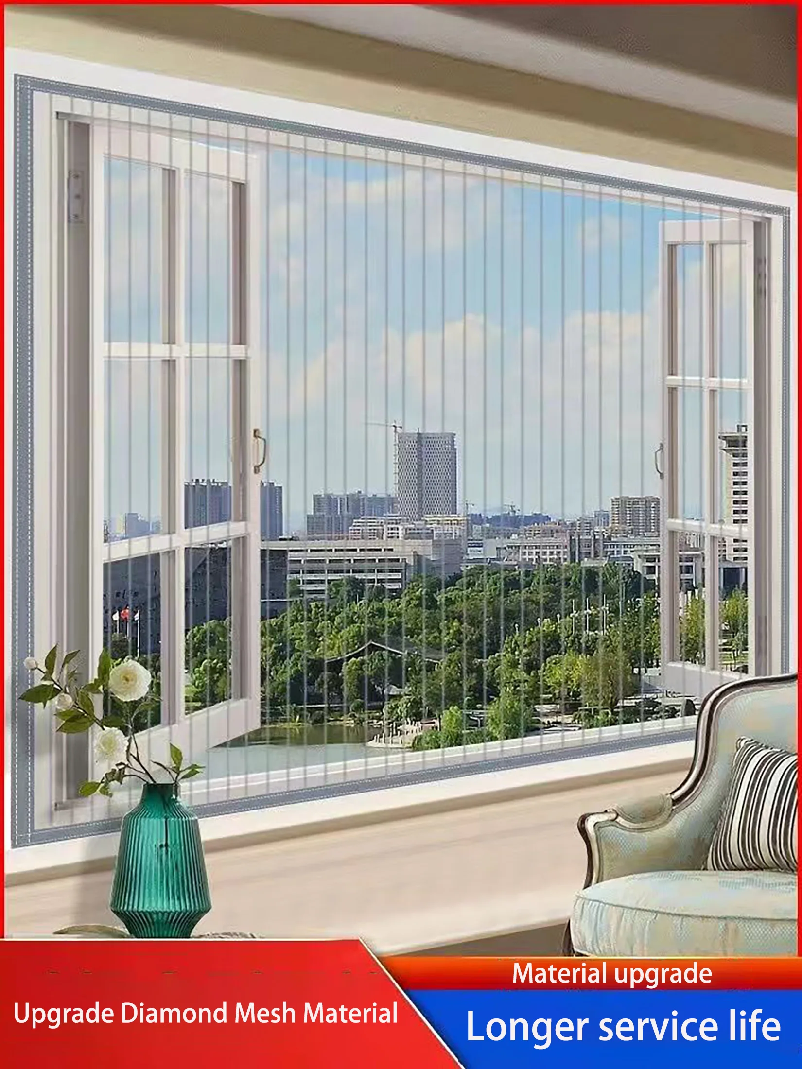 Newly-upgraded-diamond-net-mosquito-net-mosquito-proof-screen-window ...