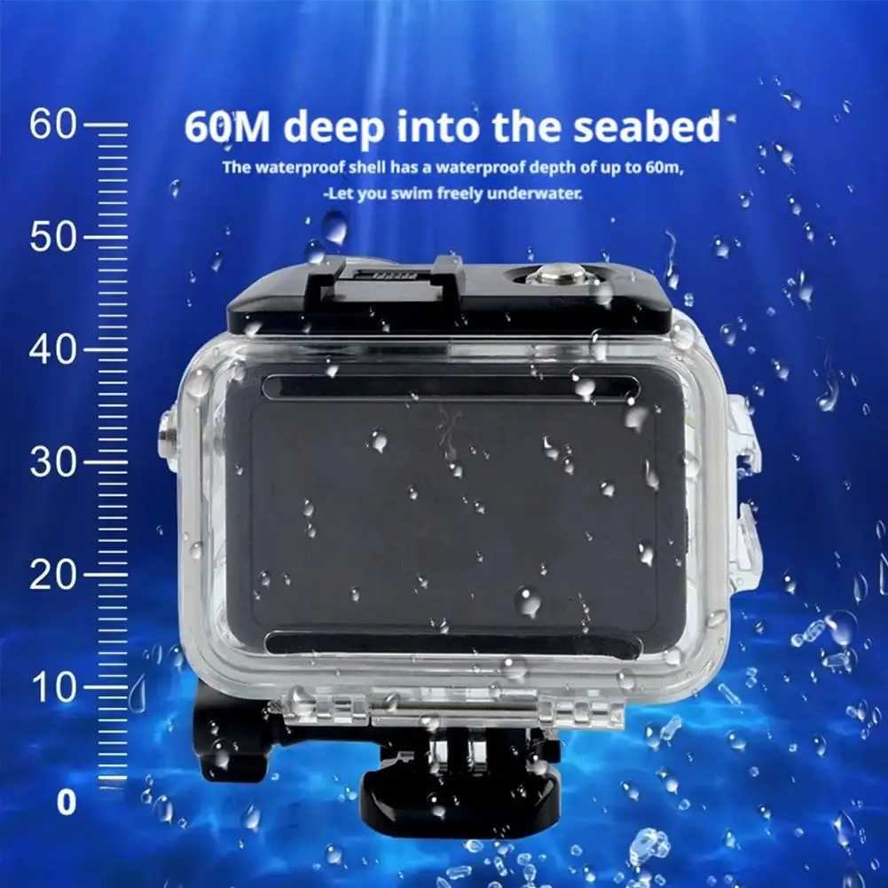Sports Camera Waterproof Case Transparent For DJI Action 6 Action ...