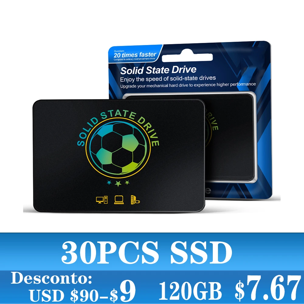 Hard drive disk 30PCS 120GB 128GB 2.5Ssd large capacity fast 240GB ...