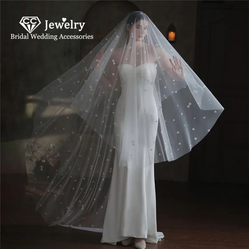 CC-Romantic-Veils-Women-Hair-Accessories-Wedding-Hairwear-Bridal ...