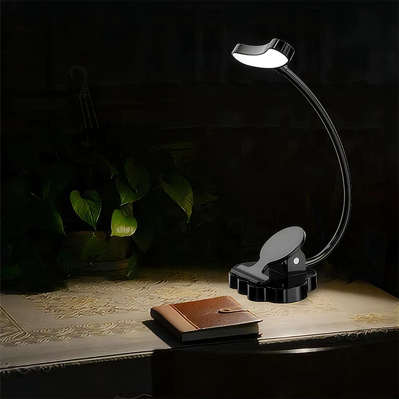 Mini-Reading-Light-LED-Cordless-USB-Dimmable-Book-Clip-Table-Lamp ...