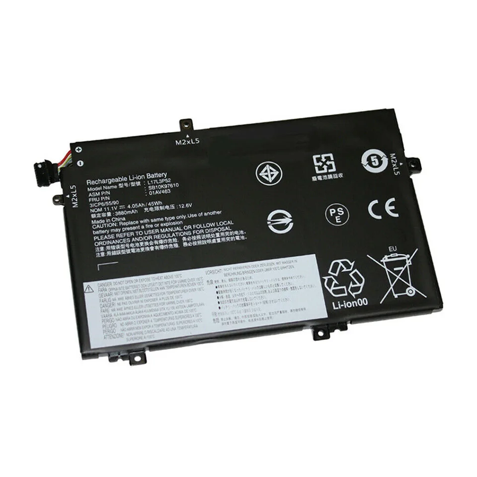 Internal, 3c, 45Wh, LiIon, LGC Battery FRU 01AV463 For Lenovo L15 Gen2 ...