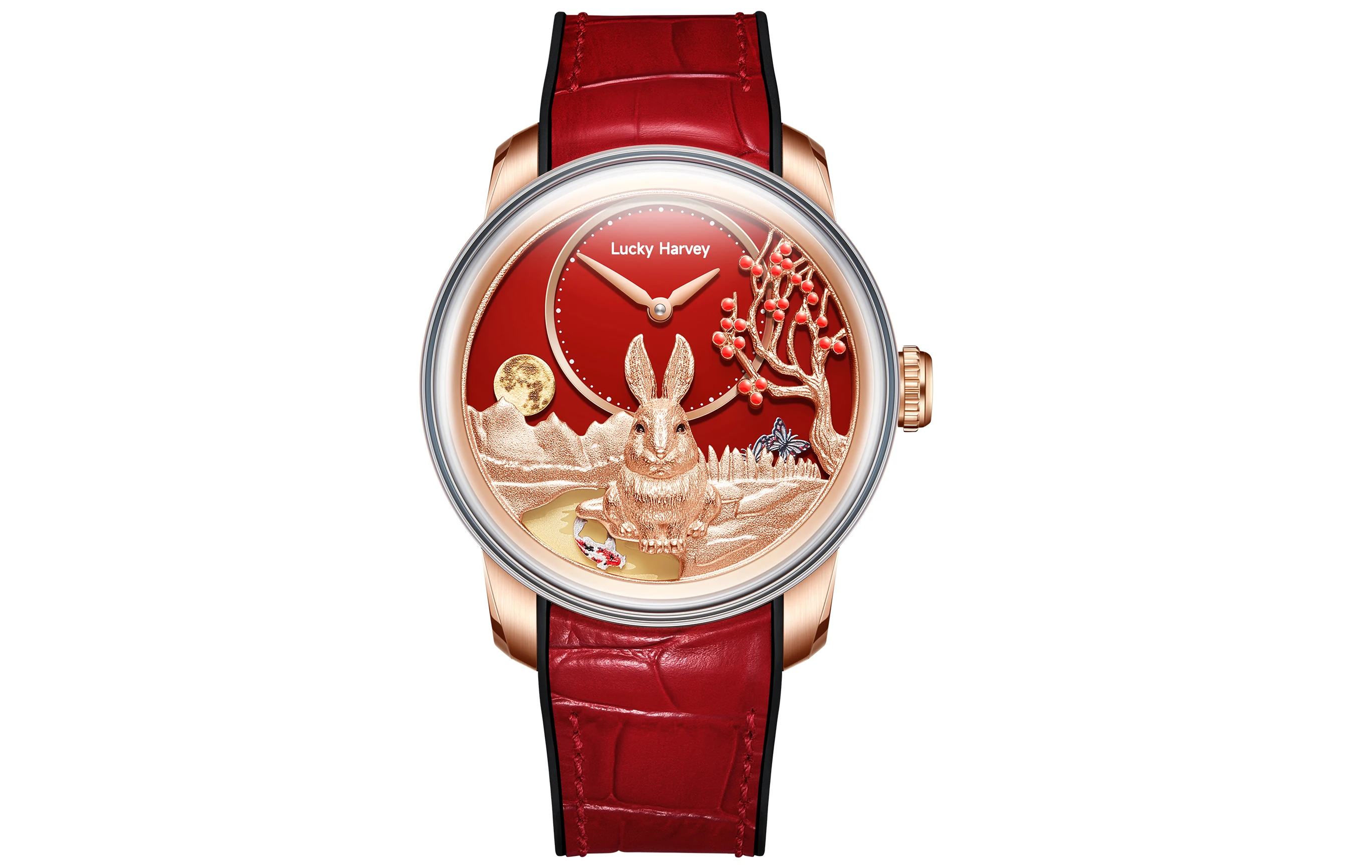 Lucky-Harvey-Limited-Rabbit-Dial-Edition-Automatic-Watches-for-Men ...