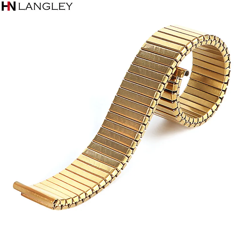 Stretch Expansion Stainless Steel Watch Band Elastic Watch Strap ...