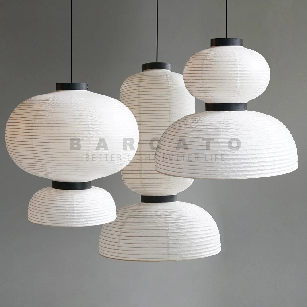 Danish-Designer-Rice-Paper-Pendant-Lights-Modern-Handmade-Craft ...
