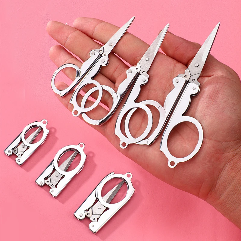 Pocket-Folding-Scissors-Mini-Foldable-Travel-Small-Scissor-Crafts-Sharp ...
