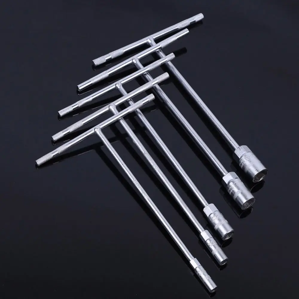 Portable-T-shaped-Steel-Hexagon-Socket-Wrench-Metric-Manual-Hex-Spanner ...